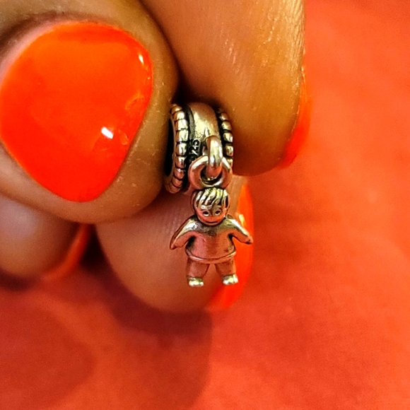 Pandora | Jewelry | Authentic Pandora My Little Boy Dangle Charm 925 ...